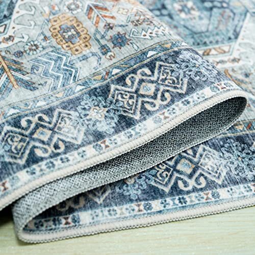 Washable Kitchen Runner Rug - 2x10 Hallway Rug Distressed Mats Non 2 x ...