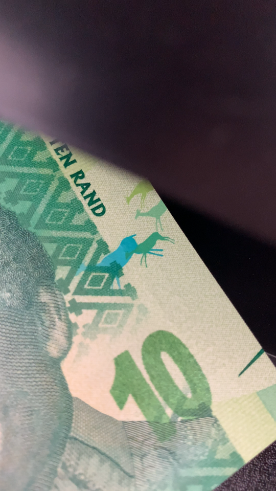 MANDELA Banknote SOUTH AFRICA 10 Rand World Paper Money Currency UNC ...