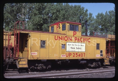 Original Slide UP #25407 CA-7 Caboose Union Pacific 1982 | eBay