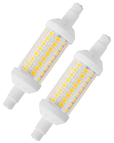 R7S Led Bulb 78mm 6W,Dimmable T3 Double Ended J Type J78 Flood Light ...