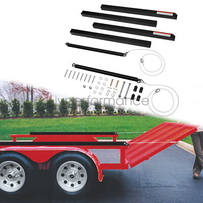Utility 2 Sided Trailer Tailgate Liftgate Ramp Lift Assist System 300 ...