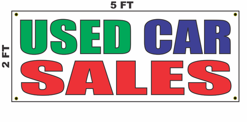 Used Car Sales Banner Sign | eBay
