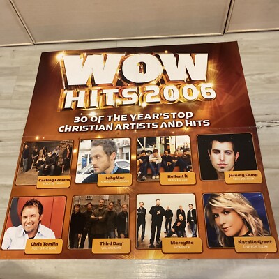 WOW 2006 TOBYMAC RELIENT K 24x24 Album Flat Poster Christian Hip Hop ...