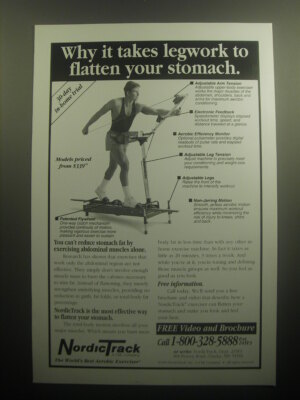 1993 NordicTrack Exercise Machine Advertisement | eBay
