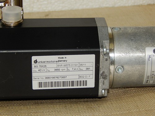 Dunkermotor BG 75x25 EC mit Getriebe PLG 60 used | eBay