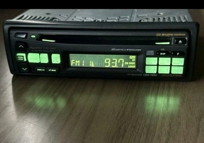 ALPINE CAR AUDIO STEREO IN DASH CD UNIT OLD SCHOOL CDM-7833 VINTAGE ...