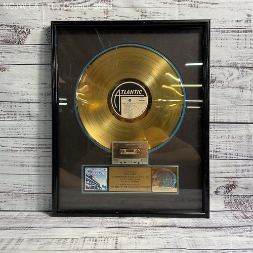 Brian Avnet Best Of The Manhattan Transfer Gold Record & Cassette ...