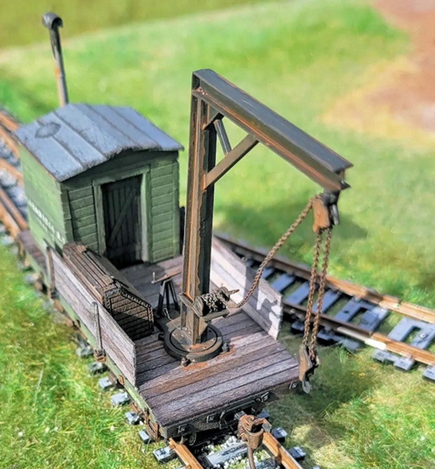 24' TOOL CAR HO Model Railroad Rolling Stock Unpainted Laser-cut Wood ...