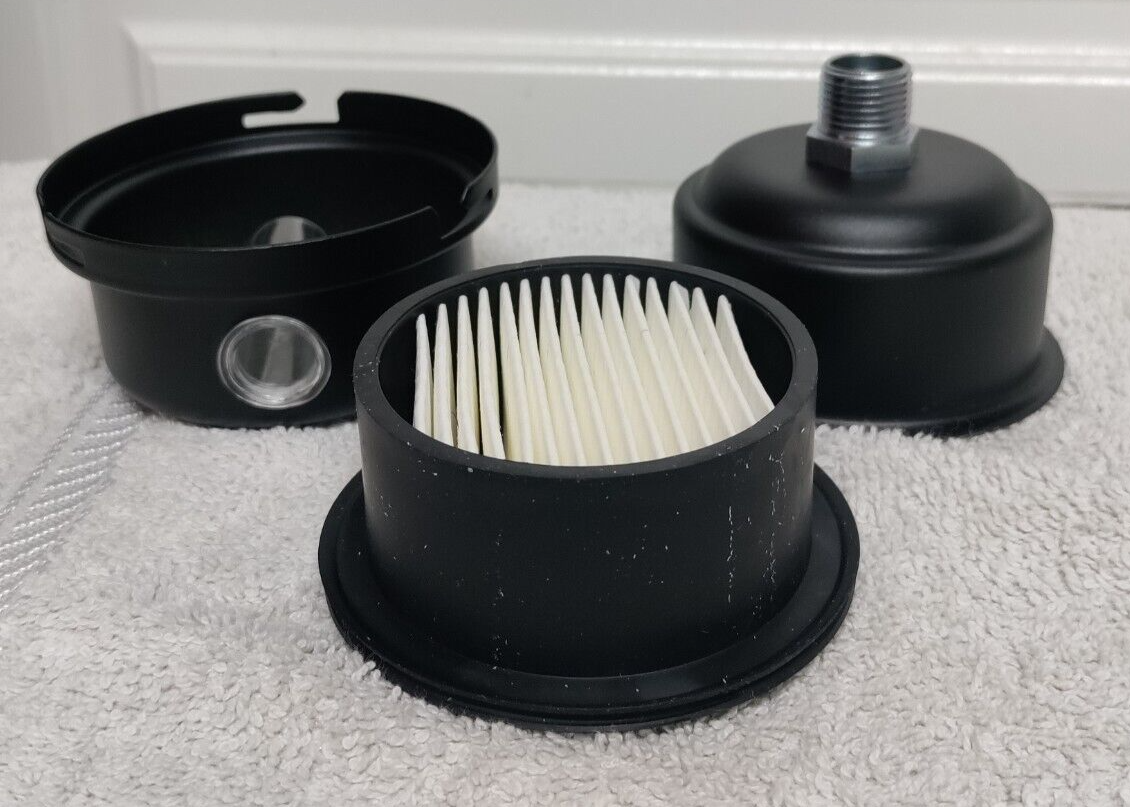 Compressor Air Intake Filter 1/2" PT 20MM Paper for Air Compressor US ...