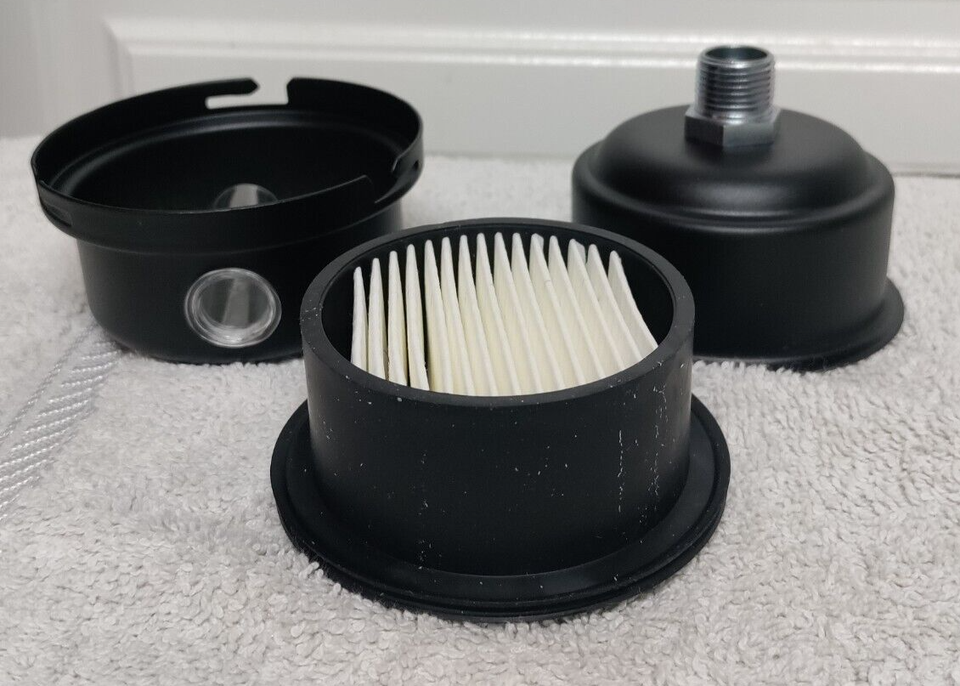 Compressor Air Intake Filter 1/2" PT 20MM Paper for Air Compressor US ...