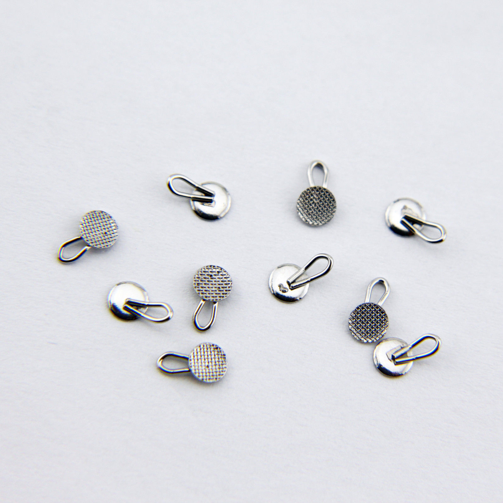 100 Pcs Dental Traction Hook Hooks Bondable Round Type Orthodontic 10 ...