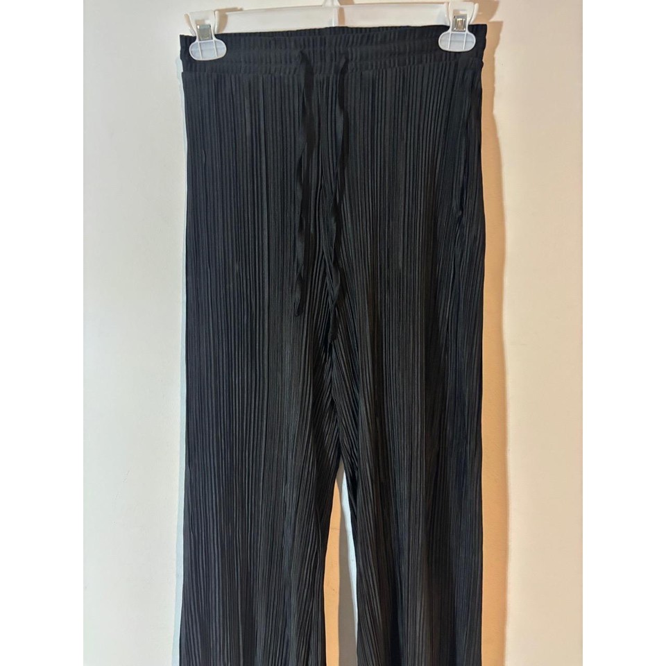 Serra Women’s Small Wide Leg Pleated Beach Swim Cover Up Pants Vacation ...