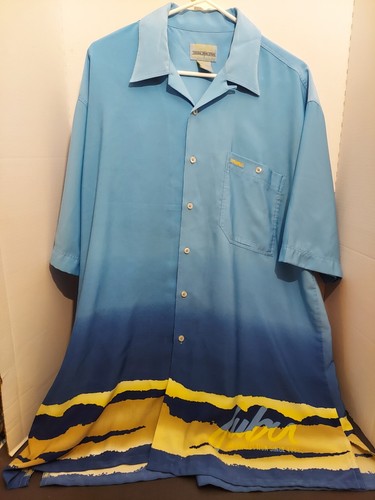 Fubu Vintage Y2K AOP Script Spell Out Short Sleeve Button Up Shirt Size ...