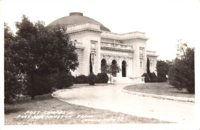 Postcard RPPC Post Chapel Fort Sam Houston San Antonio Texas TX EKC ...
