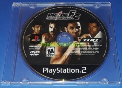 Pride FC PS2 Game - 2003 Sony PlayStation 2 Disc MMA Action Fighting ...
