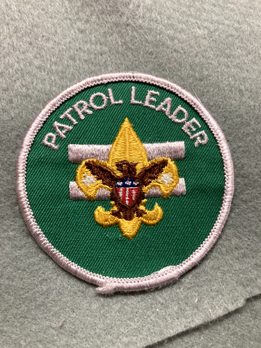 (127) Boy Scouts - 1990's Patrol Leader - position patch | eBay