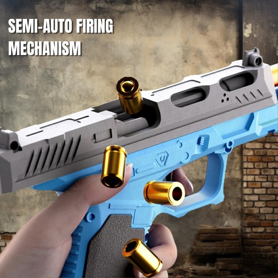 Strike Industries-G17 Shell Ejecting Soft Bullet Toy Gun | eBay Australia
