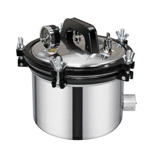 8L Steam Autoclave Sterilizer Dental Equipment Machine 110V Dual ...