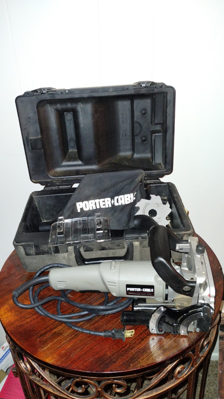 PORTER-CABLE Plate Joiner Kit Model 557 w/ Case Excellent Condition ...