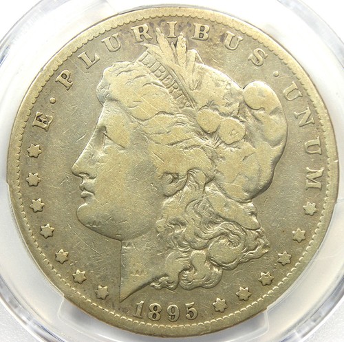 1895-S Morgan Silver Dollar $1 - Certified PCGS VG8 - Rare Date Coin ...