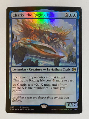MTG ZNR Magic Zendikar Rising Foil Charix, the Raging Isle | eBay