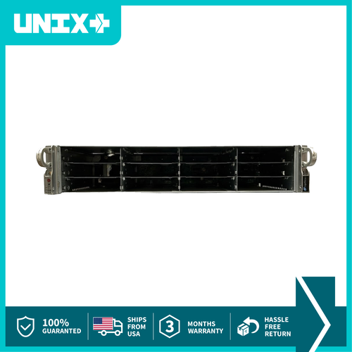 Supermicro 2U Server Case 12-Bay 3.5in LFF SAS2 Expander Chassis 2x ...