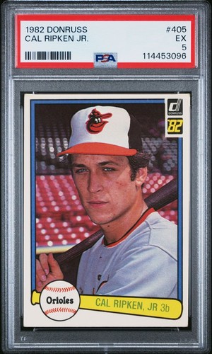 1982 Donruss Cal Ripken Jr. Rookie Baseball Card RC Baltimore Orioles ...