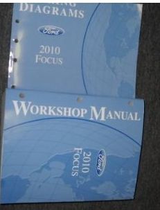 2010 FORD FOCUS Service Repair Shop Manual SET W PCED & EWD 3 BOOK SET ...