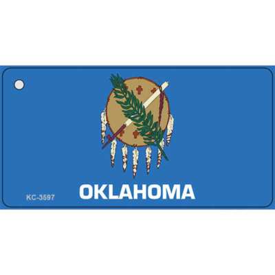 Oklahoma State Flag Novelty Aluminum Key Chain KC-3597 | eBay