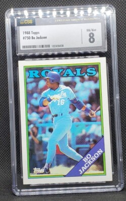 1988 Topps Bo Jackson #750 *CSG NM/MINT 8* | eBay