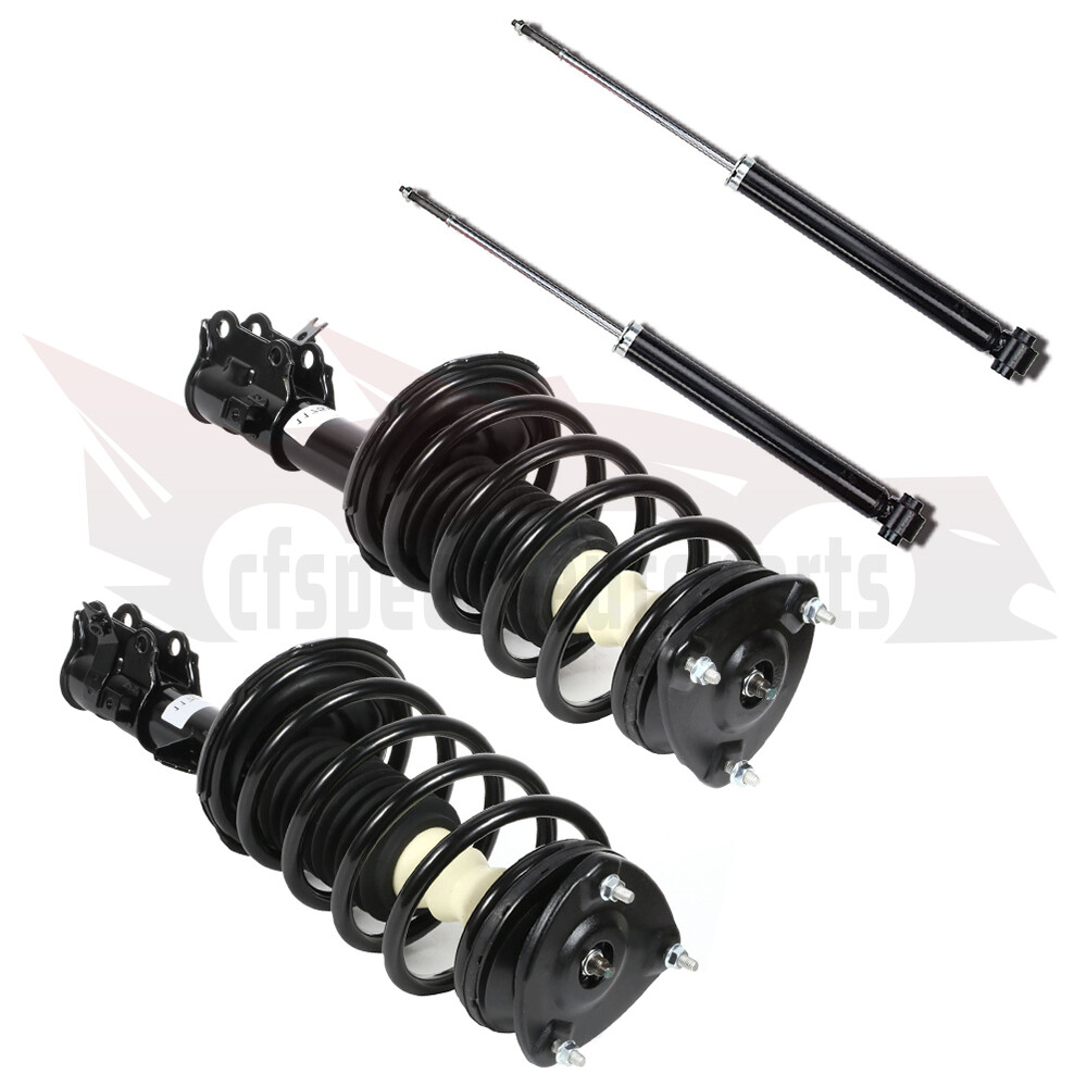 Front Complete Struts w/ Springs & Rear Shock Absorbers For 06-11 ...