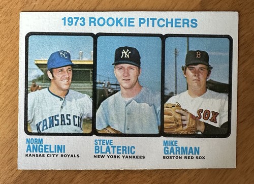 1973 Topps - High Number #616 Mike Garman, Steve Blateric, Norm ...