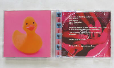 Melvins Colossus Of Destiny CD Inlay & Back Tray Art Only *No Disc ...