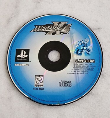 Mega Man X4 (Sony PlayStation 1 PS1) Disc Only no manual | eBay