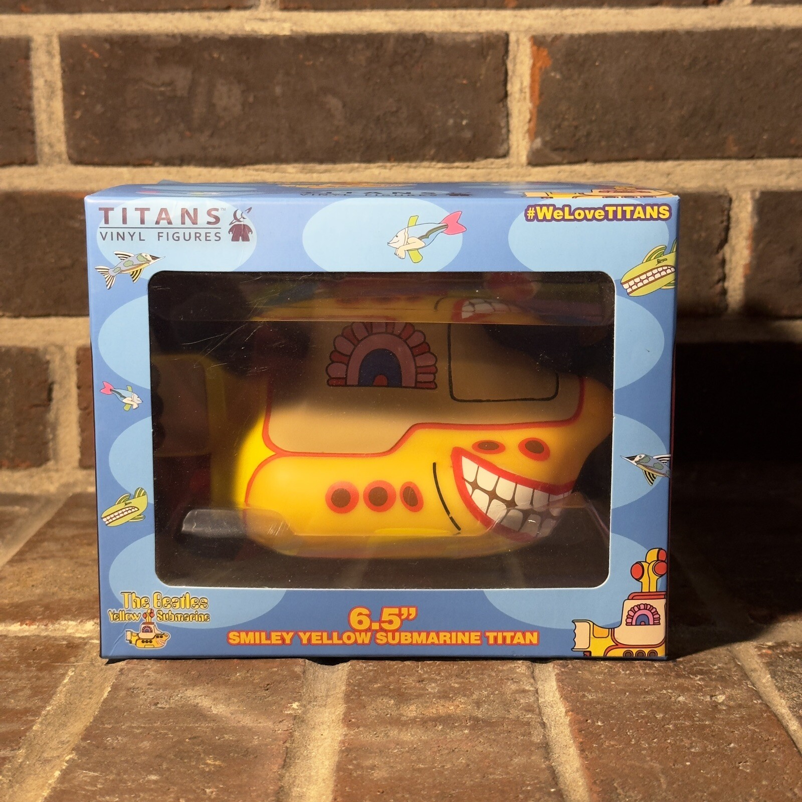 Titans Vinyl Figure Yellow Submarine The Beatles Smiley Yellow ...