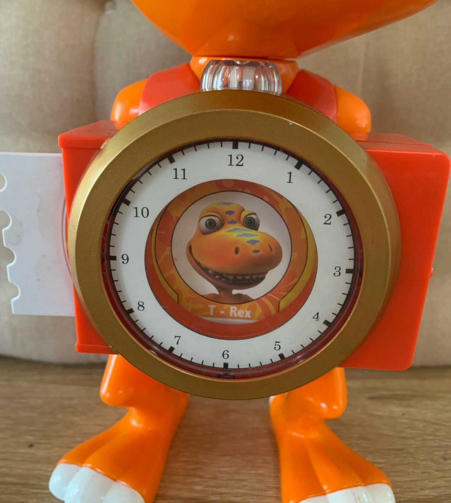 RARE HTF Dinosaur Train Dino Fun Buddy T-Rex Orange Toy Only 1 Ticket ...