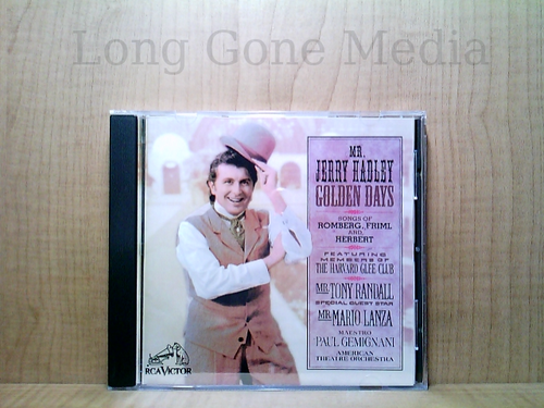 Golden Days – Songs of Romberg/Friml/Herbert by Jerry Hadley (CD ...