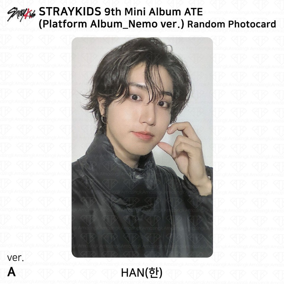 Stray Kids 9th Mini Album ATE Platform Nemo ver Official Photocard Chk ...