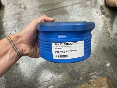 Royal Products GT-80 Rubber Flex Clamping Head, 1-7/8" Smooth | eBay