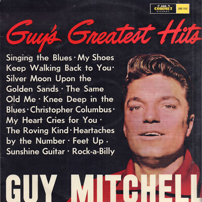 Guy Mitchell - Guy's Greatest Hits, 1950s Coronet original mono LP ...
