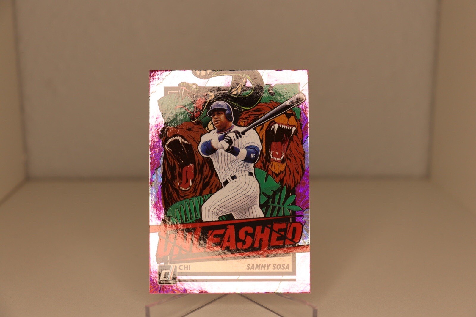 2021 Donruss Sammy Sosa Unleashed Pink Fireworks #UNL-18 Cubs | eBay