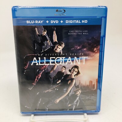 Allegiant (Blu-ray + DVD) The Divergent Series 2016 Dystopian Movie ...