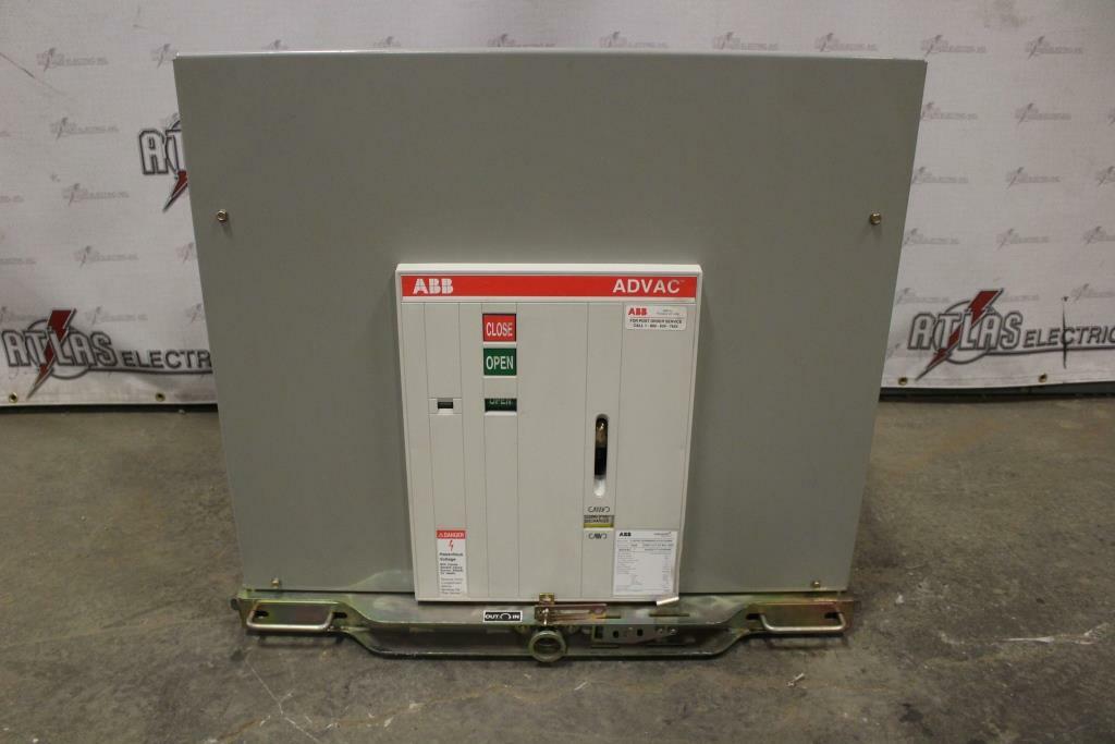 ABB 3000 Amp ADVAC type AA3D3777XX0000P Electric Operation Drawout 4760 ...