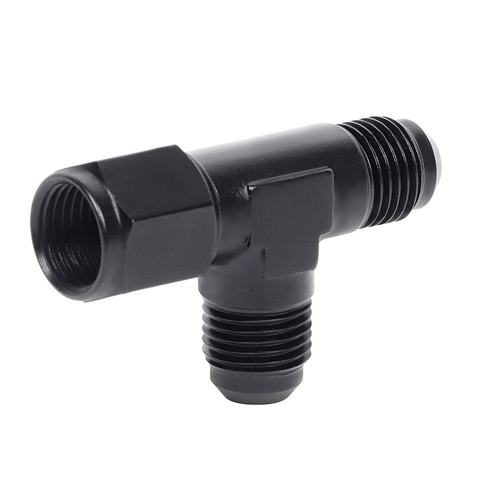 LokoCar 6AN Flare Male Tee Fitting Adapter with AN6 Female Swivel on ...