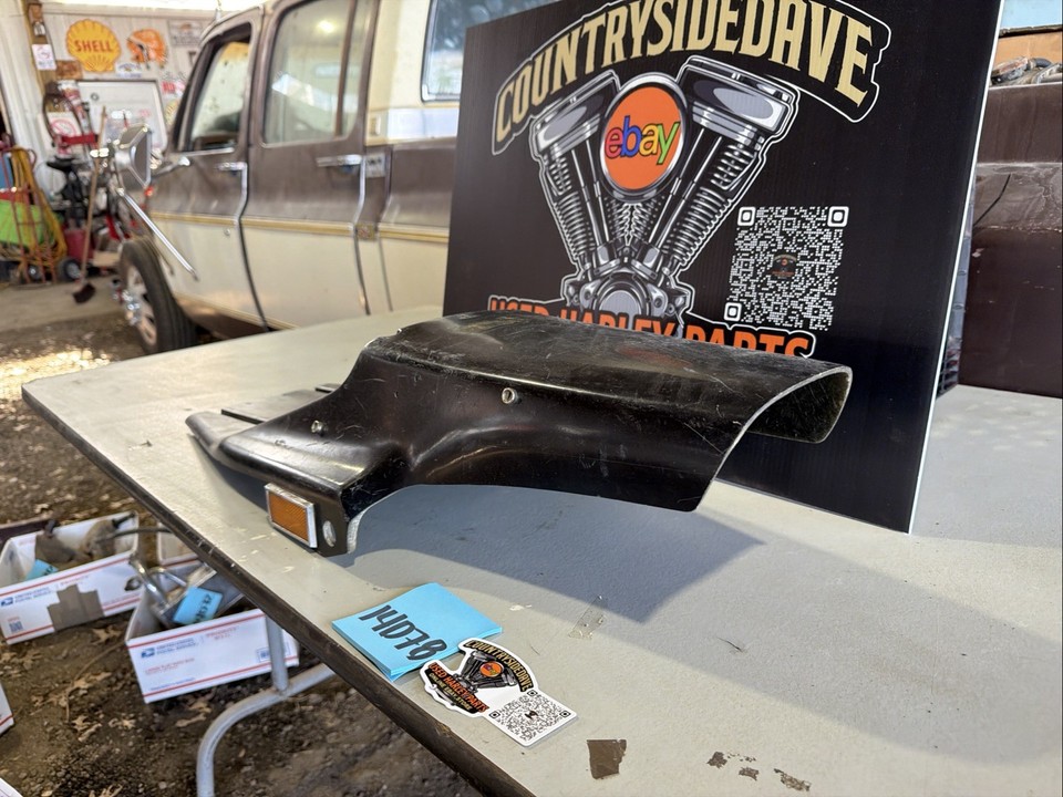 Harley Xlcr Rear Tail Section Sportster Ironhead Cafe Racer Tail OEM ...