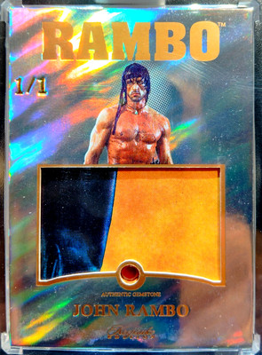 JOHN RAMBO ONE OF ONE 2024 KEEPSAKE RAMBO LAVA JUMBO GEM RELIC SP #1/1 ...