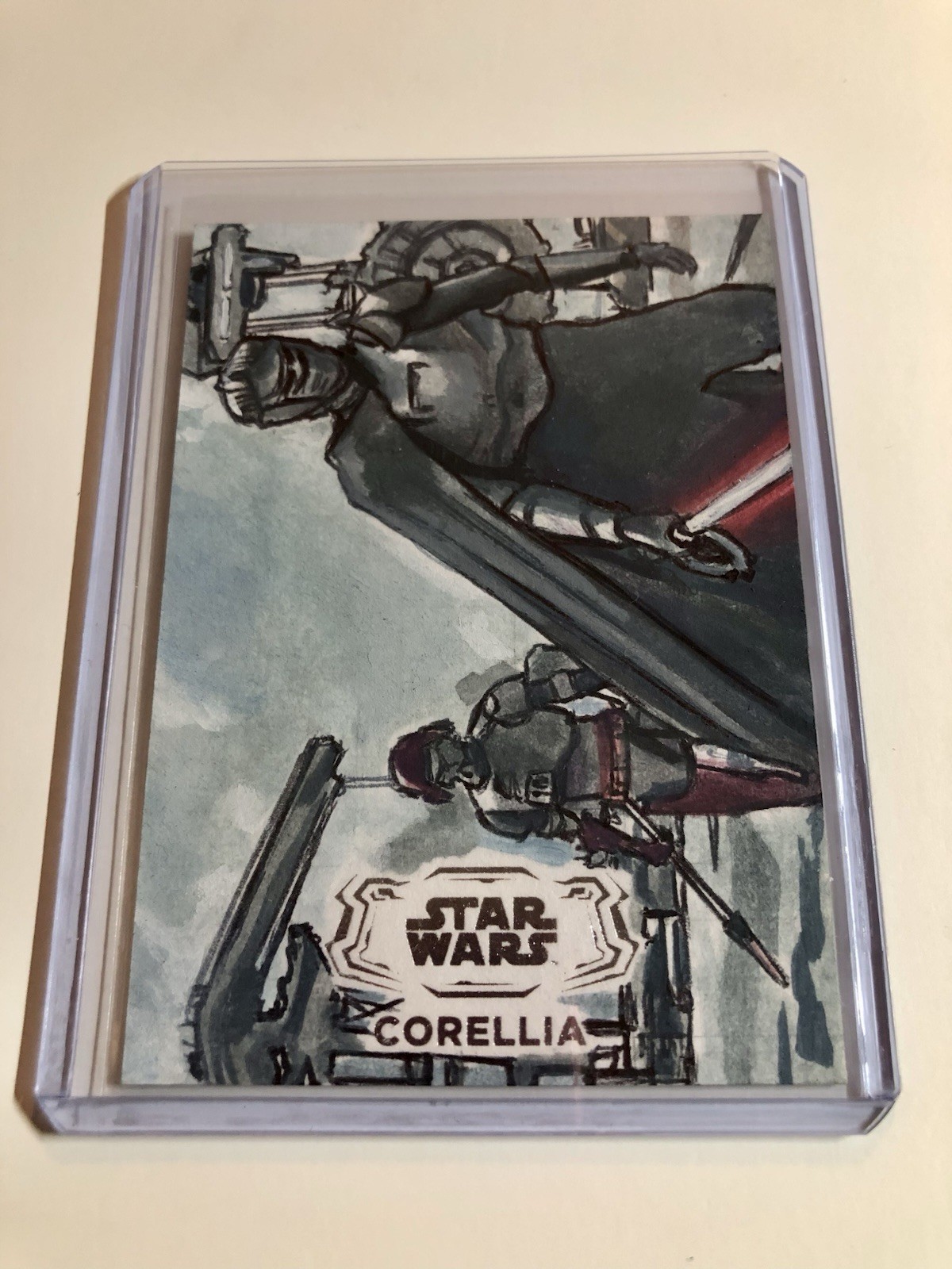 2025 Topps Star Wars Hyperspace 1/1 Lee Lightfoot Autograph Sketch Card ...