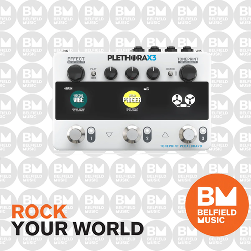 TC Electronic Plethora X3 Toneprint Pedalboard Multi Effects Pedal ...