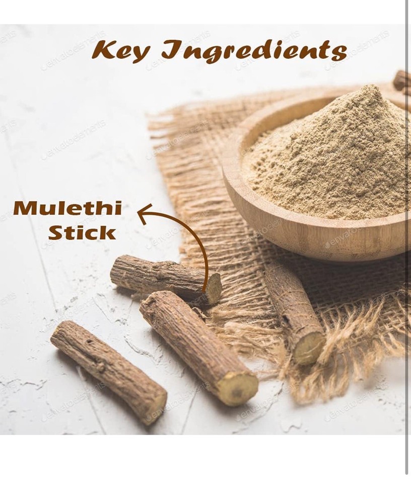 Mulethi Stick For Eating - 100 Gm - yashtimadhu/Licorice Roots | eBay