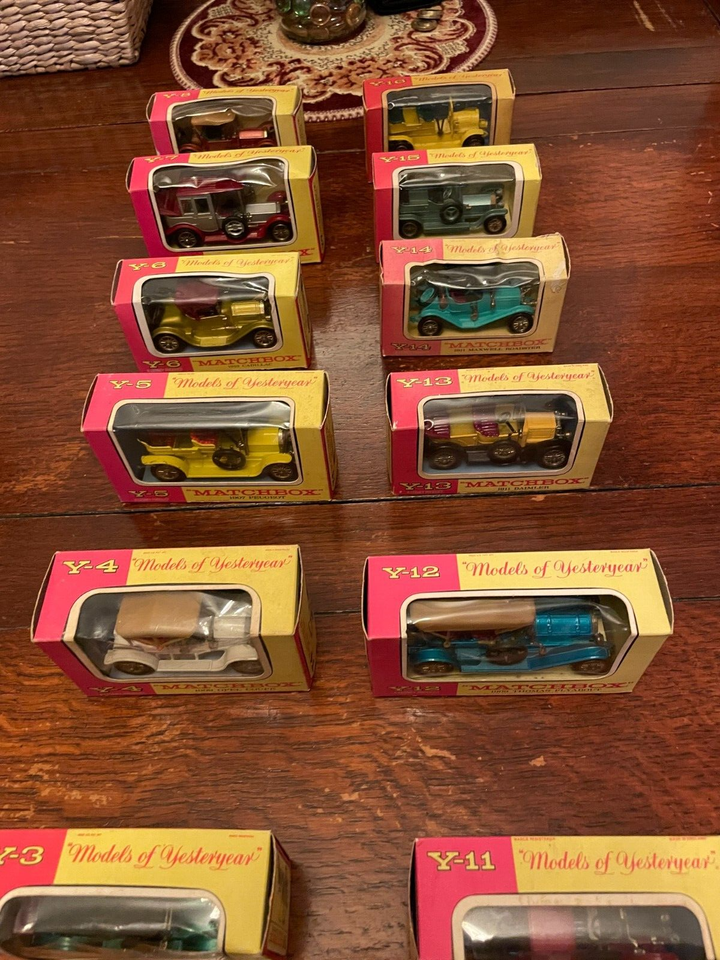Matchbox Models of Yesteryear - F Type Boxes - Complete Set No.1 | eBay UK